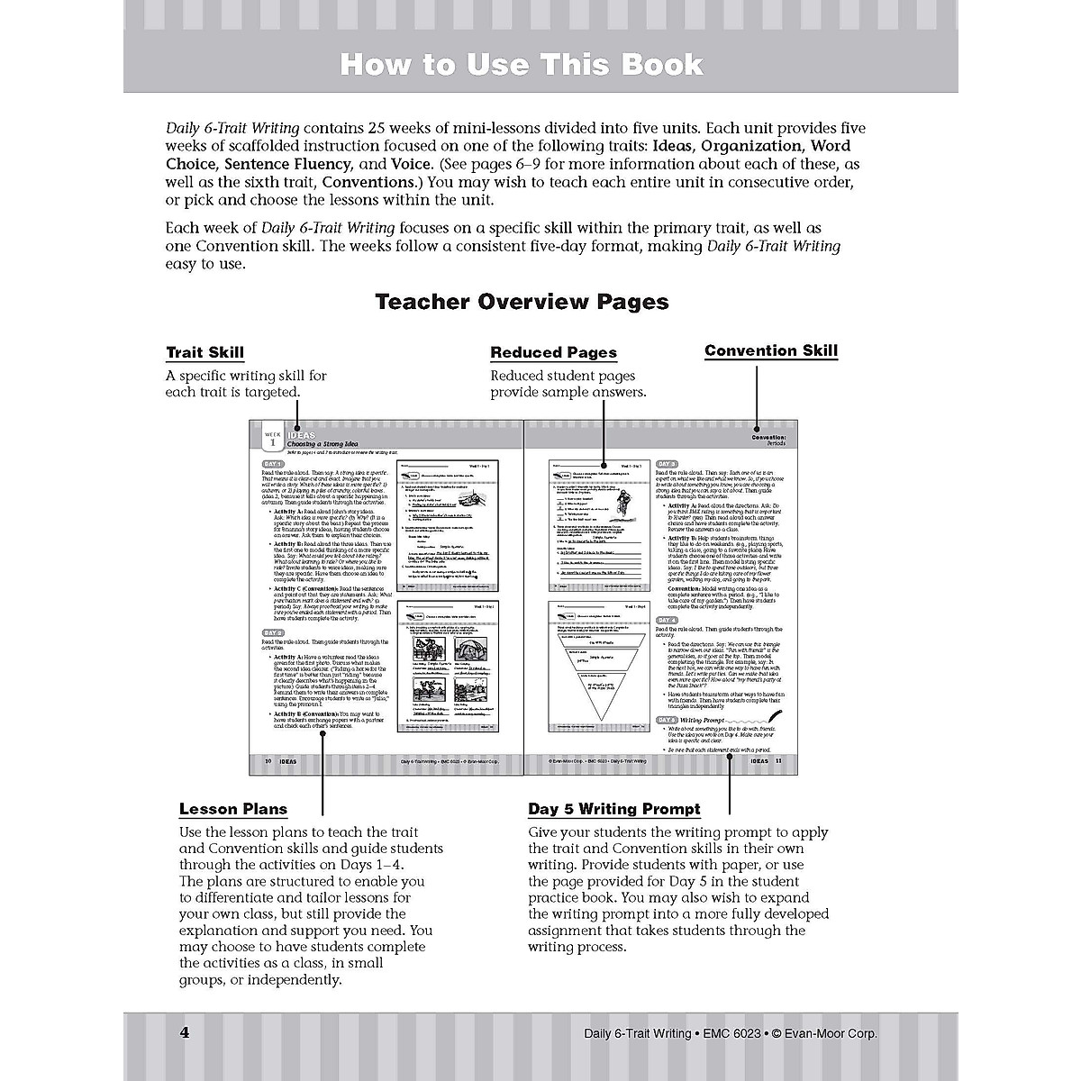 Evan-Moor Daily 6-Trait Writing, Grade 3