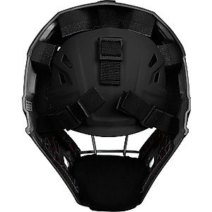 Rawlings | VELO 2.0 Catcher's Helmet | Baseball | Junior (6 1/2" - 7") | Black/Graphite
