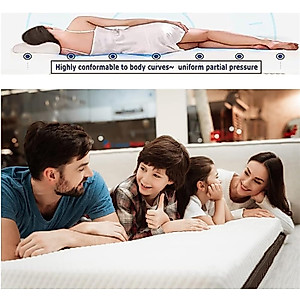 Natural Latex Topper,Organic Latex Mattress Topper Natural Latex Topper Firm -2/3/4 Inch - Twin Size - Durable and Not Easy to Collapse,Memory Foam Mattress Topper,Natural Latex Mattress(4in,80x190cm(