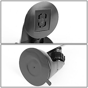 Auto Dynasty Adjustable 75mm Baby Infant Round Back Seat Mirror Rear View Monitor + Suction Cup Mounted Base