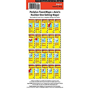 Japan Travel Map Fifth Edition (Periplus TravelMaps)