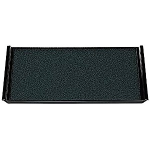 J-Kitchens Shaku 3 Flight Obon (Bon Tray Tray) N Black Cloth, Made in Japan