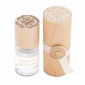 Skeem Print Block Rollerball Perfume - Night Jasmine - Natural Ingredients - Travel Perfume, Mini Perfume Oil (.5 fl oz)