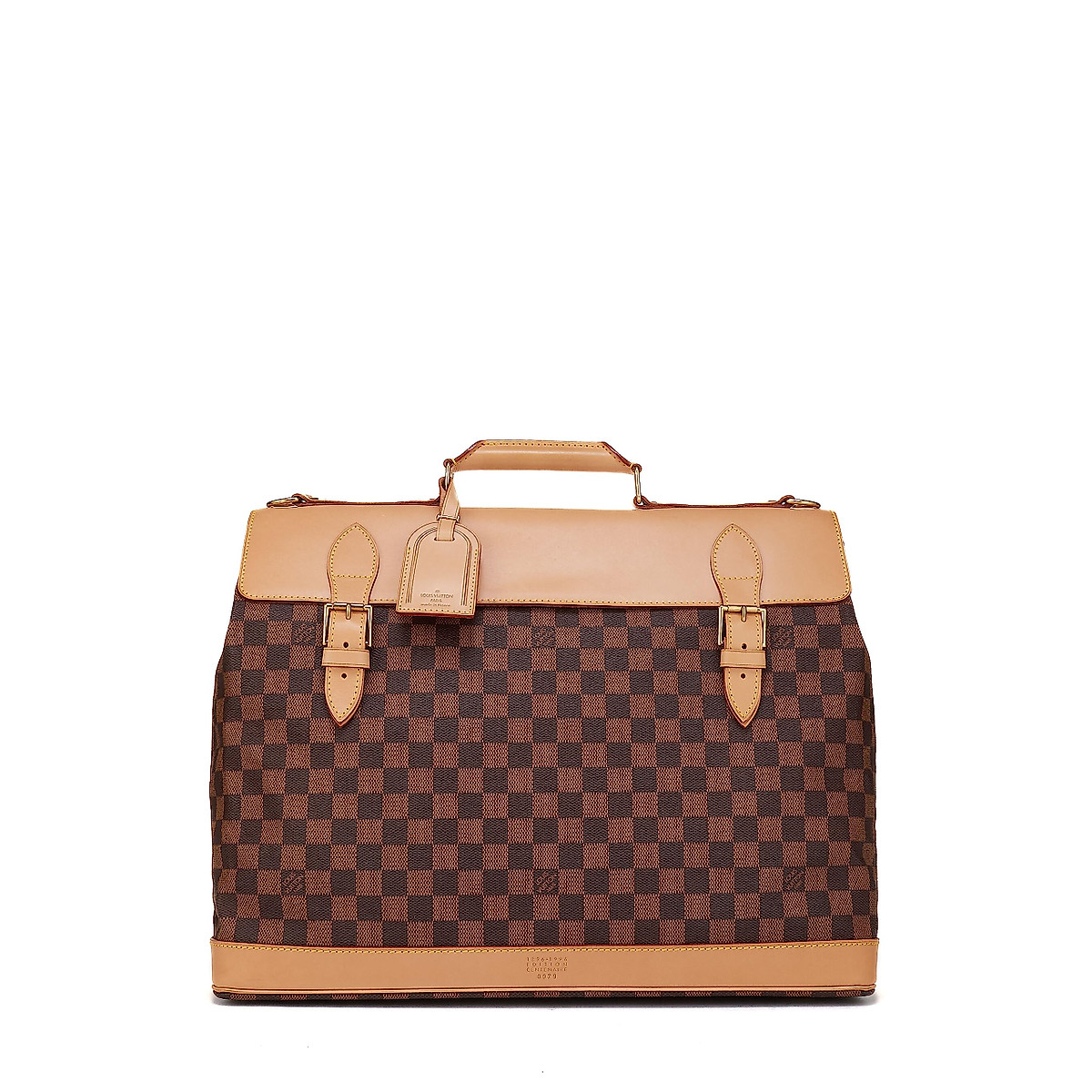 Louis Vuitton, Pre-Loved Damier Ebene Canvas Clipper, Brown
