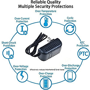 HISPD AC/DC Adapter for Hitachi Digital 8 Hi8 8mm Video Camcorder VHSC Camera VM-H645LA VM-H845LA VM-H945LA VM-645LA VM-E645LA VM-845LA VM-945LA (Barrel Round Plug tip for The VTR Directly)