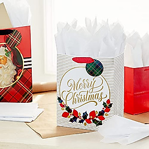 Hallmark White Tissue Paper (100 Sheets) for Birthdays, Easter, Mothers Day, Graduations, Gift Wrap, Crafts, DIY Paper Flowers, Tassel Garland and More