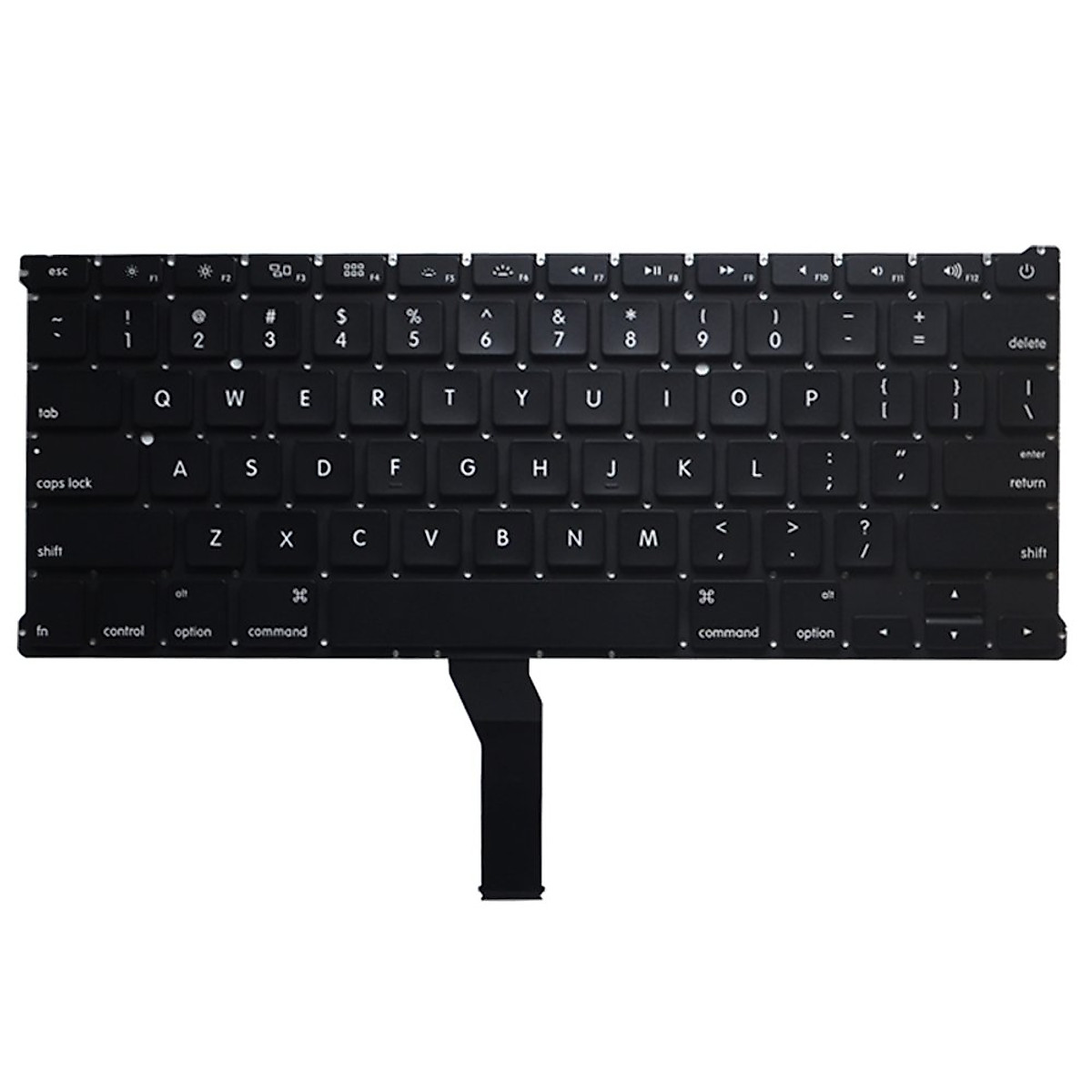 Padarsey Replacement Backlight Backlit Keyboard with 80 PCE Screws Compatible for MacBook Air 13-Inch A1369 A1466 MC965LL MC966LL EMC 2559 MD231LL/A MD760LL/A Series 2011 2012 2013 2014 2015