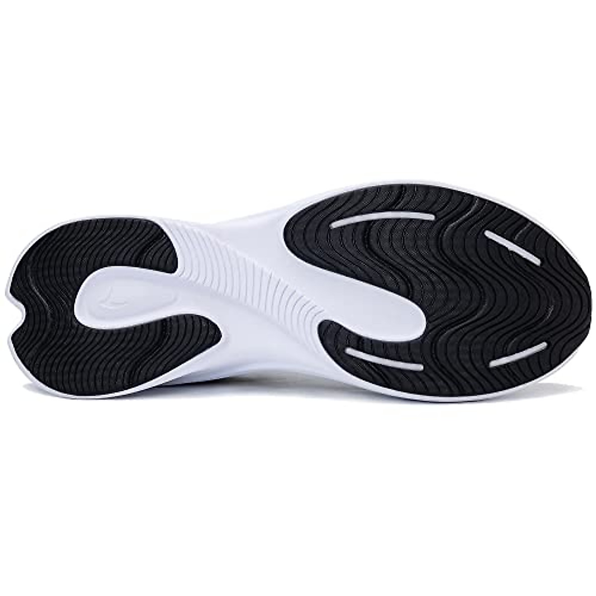 Autper Mens Air Running Shoes Lightweight Athletic Trail Tennis Sneakers for Gym Jogging Sport Whitegrey US 11.5