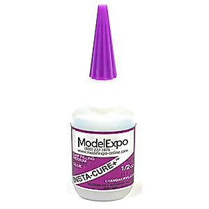 Model Expo Insta Cure+™ Super Glue CA 1/2 oz. (Gap Filling)