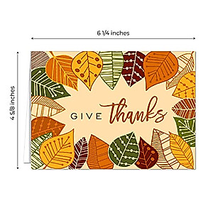 Canopy Street Modern Thanksgiving Card Assortment/Grateful Greeting Cards With Envelopes / 24 Holiday Cards For Business Or Personal Use