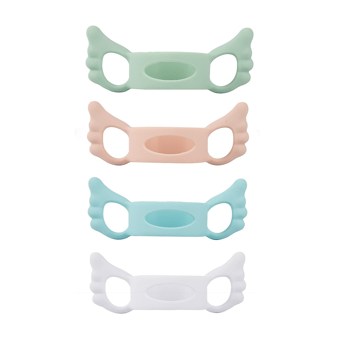 Baby Bottle Handle Square Shape Feeding Bottle Handle Free Cute Wing Milk Bottle Handle for Hegen Wide Neck Bottles Feeding Bottle Handle