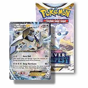 Pokemon 10 Rare Card Lot with 1 Guaranteed EX Card!!!! + 1 Sealed Booster Pack!