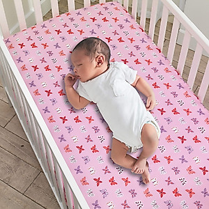 Bedtime Originals 3 Piece Crib Bedding Set, Magic Garden, Multicolor