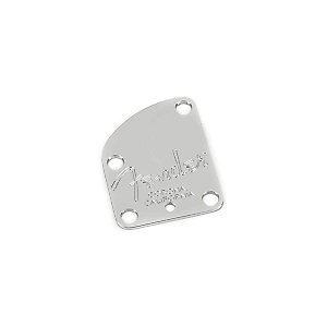 Fender American Deluxe Guitar 4-Bolt Neck Plate - Chrome