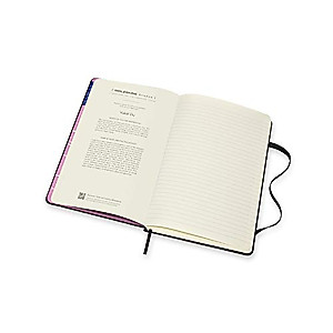 Moleskine Limited Edition Studio Collection Notebook, Hard Cover, Large (5" x 8.25"), Ruled/Lined, Yukai Du, 240 Pages