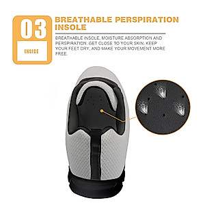 Forchrinse White Music Note Running Shoes Athletic Walking Tennis Shoes Breathable Running Shoes Casual Sneakers