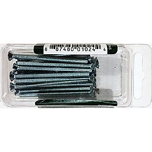 Electrical Box Screws, 6-32 x 2in, 15 Pack