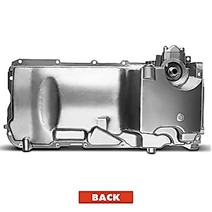 A-Premium Performance Muscle Car Engine Oil Pan Complete Kit Compatible with GM LS1 LS3 LSA LSX Chevrolet Chevy Pontiac Replace # 19212593