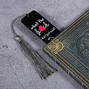 Funny Gifts Bookmarks for Women Men Inspirational Bookish Gifts for Booklovers Reader Friends Coworker Employee Christmas Stocking Stuffers Birthday Valentines Book Reading Club Parents