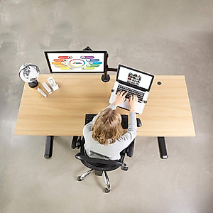 VIVO Universal Adjustable 10 to 15.6 inch Laptop Mount Holder for VESA Compatible Monitor Arms, Notebook Tray Stand-LAP3