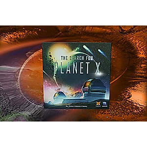 Renegade Game Studios The Search for Planet X, 1-4 Players, Ages 13+, 60-75 Minutes, Take on The Role of Astronomers, Deduction Game