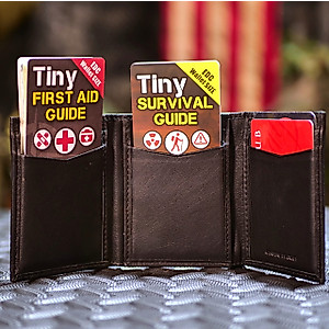 Tiny First Aid Guide: Emergency Medical Care for Anywhere - The Ultimate Step-by-Step, Everyday Carry: Survival Medicine Pocket, Micro-Guide (1 Tiny Guide & 1 Tiny Field Guide)