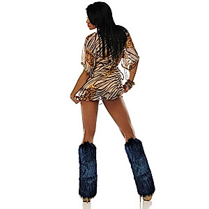 Cityelf Womens Fur Leg Warmer Winter Furry Long Boot Cuffs Fuzzy Shoes Cover Party Costume Holiday Festival Performance Play