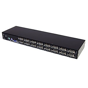 StarTech.com 16-port KVM Module for Rack-mount LCD Consoles with additional PS/2 and VGA Console (CAB1631HD)