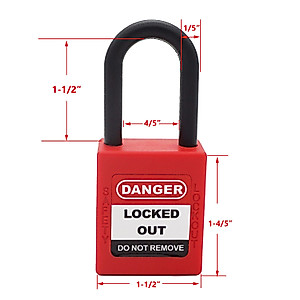 SAWISPHY Gate Valve Lockout with Safety Padlock for Water Spigot Faucet Locks Outdoor Petroleum Gas 1 to 2-1/2 Inch Lock Out Device 1 Pack