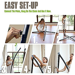 Zupapa X Hanging Hammock Chair Stand Only for Air Chair Porch Swing, Heavy Duty Outdoor Indoor Use