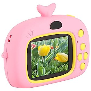 YYOYY Children Camera Portable Digital Camera 2 inch Color Screen Handheld Children Portable Video Recording Foodgrade ABS Material Camera Children Video Camera Gift for Kid