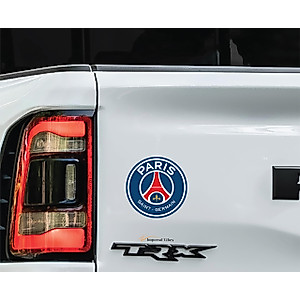 IMPERIAL VIBES – Paris St Germain Sticker – Vinyl Decal for Car, Truck, and Van – Removable Indoor & Outdoor Use for Laptop Sticker – Waterproof Decal for Window and Travel Bag – (Pack of 2) Imp 36