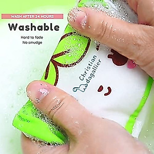 Yingya Personalized Name Stamp for Clothing Kids Custom Clothes Stamp Fabric Self-Inking