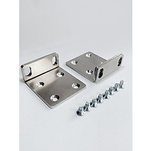 UniFi Rack Ears Mount Kit Replacement for UniFi Switches and UDM-Pro (Stainless Steel)