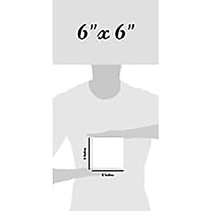 CrafTreat Reusable Circle Pattern Stencils for Painting on Wood, Canvas, Paper, Fabric, Floor, Wall and Tile - Halftone Circles - 6x6 Inches - DIY Art and Craft Stencils - Large Halftone Dot Stencil