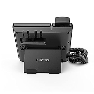 FLYINGVOICE FIP10P VoIP Phone POE SIP Phone 2 sip Lines Bussiness IP Phone Power Adapter Included Support WiFi