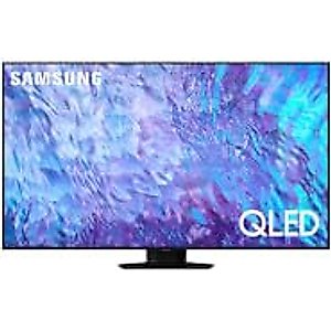 SAMSUNG 65-Inch 4K QLED Smart TV QN65Q80CAFXZA - Titan Black (Renewed)