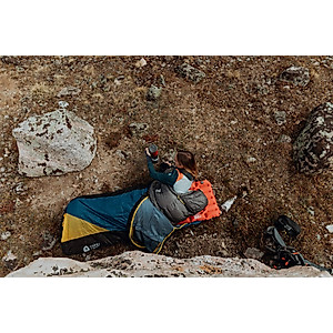 Sierra Designs Backcountry Bivy Bag for Backpacking, Camping, Bikepacking and Mountaineering, Ultralight, Minimalist Waterproof/Breathable Top Fabric (Regular)