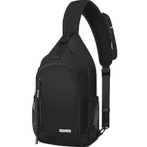 Lacdo Sling Bag Sling Backpack Travel Hiking Daypack Crossbody Shoulder Bag