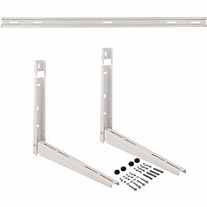 AllTek Mini-Split Air Conditioner Bracket, Outdoor Wall Mounted Heavy Duty Bracket for Outdoor Ductless AC, Heat Pumps, Condenser Units 9000-36000 BTU - 440 LBS