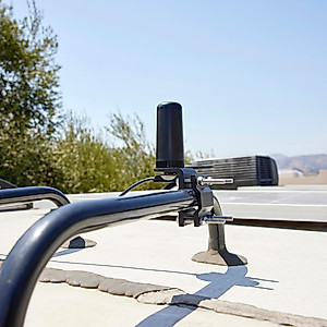 Midland MXTA25 3DB MicroMobile Compatible Gain Ghost Antenna – 3.5” Tall with 1.5” Base Diameter – Low Profile GMRS NMO Connection