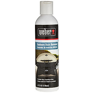 Weber Stubborn Stain Remover Grill Cleaner, Black