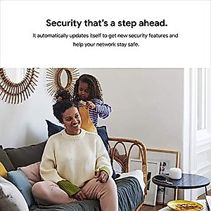 Google Nest WiFi Router – 4x4 AC2200 Mesh Wi-Fi Router with 2200 sq ft Coverage (Renewed)