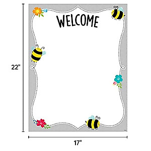 CTP Busy Bees Classroom Essentials 3-Chart Pack for Classroom (Creative Teaching Press 10824)