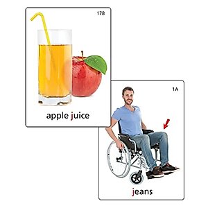 Super Duper Publications | Articulation Photos J Fun Deck Flash Cards | Educational Learning Resource for Children