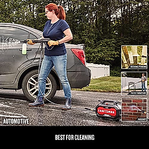 CRAFTSMAN Electric Pressure Washer, Cold Water, 1700-PSI, 1.2-GPM, Corded (CMEPW1700)