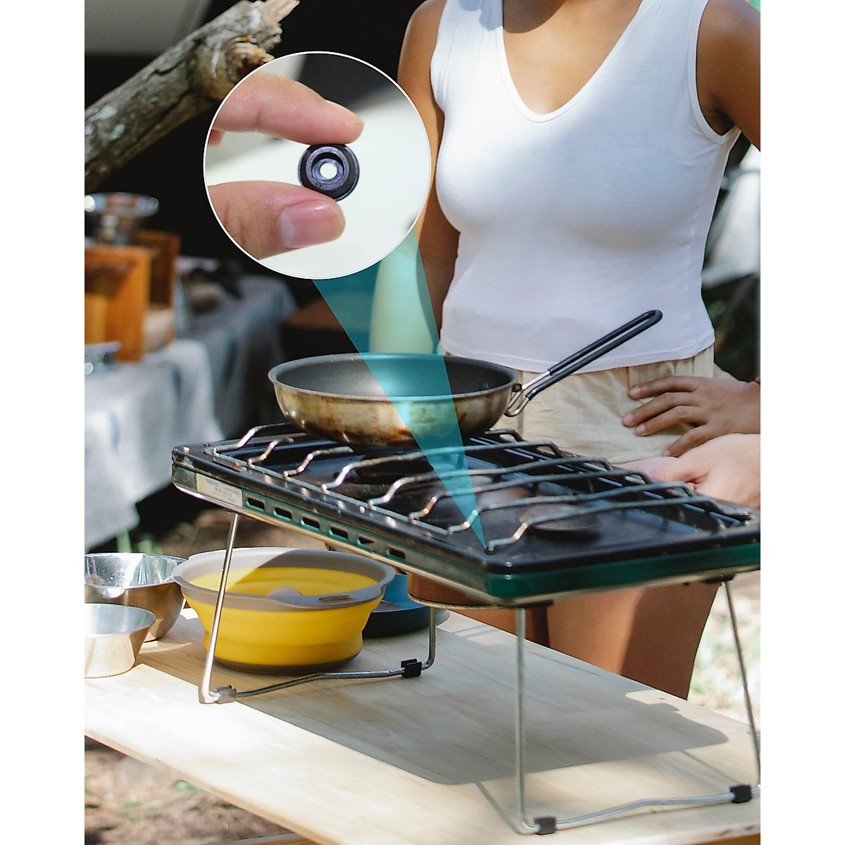 YUYUZSEN 14 Pcs RV Stove Top Grommets, Black Furnace Grommet Camper Stove Grommets Protective Rubber Grommets. RV Stove Grommet Kit for Magic Chef and for Atwood Stove Grates Black Rubber Grommet.