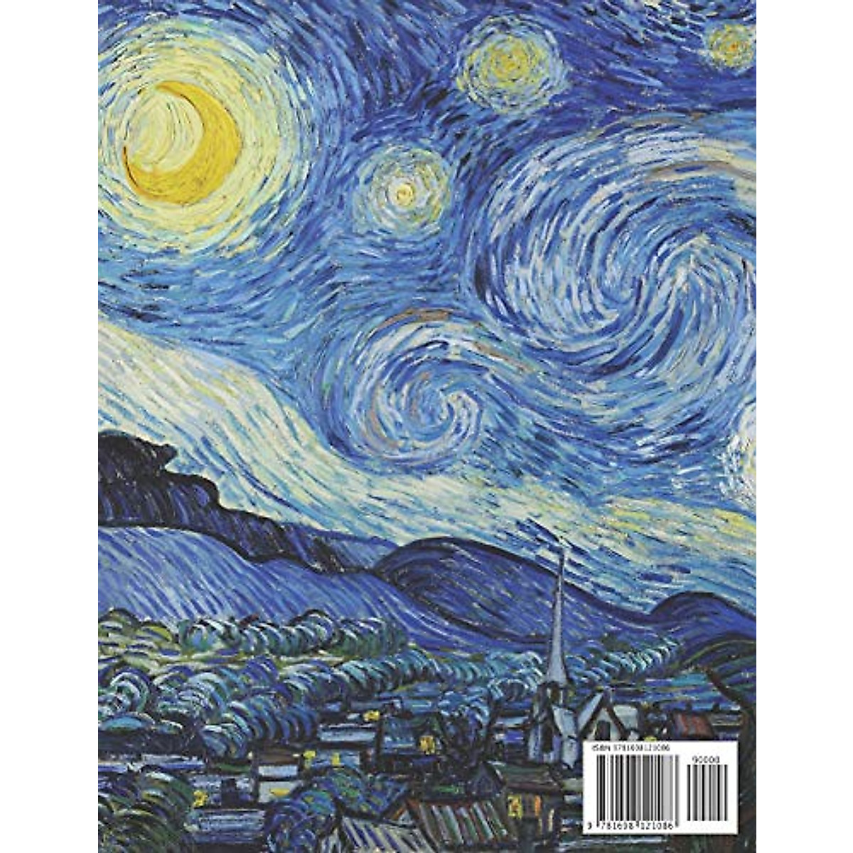 2023: Week To View With Hourly Schedule | Weekly Planner January - December | 8.5 x 11 Dated Agenda | Appointment Calendar | Organizer Book | Van Gogh Starry Night