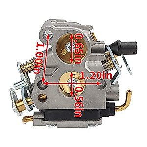 partszen 574719402 545072601 Carburetor for Jonsered CS2234 CS2238 CS2234S CS2238S Carb for Husqvarna 235 235E 236 236E 240 240E Chainsaw with Air Filter Fuel Filter Spark Plug