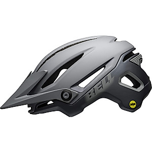 BELL Sixer MIPS Adult Mountain Bike Helmet - Matte/Gloss Grays (2022), Medium (55-59 cm)